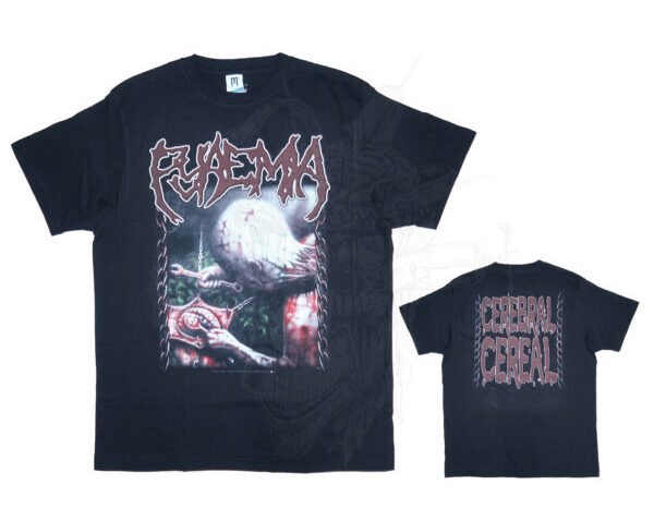 Pyaemia Cerebral Cereal T-Shirt | Brutal Death Metal Band Merch